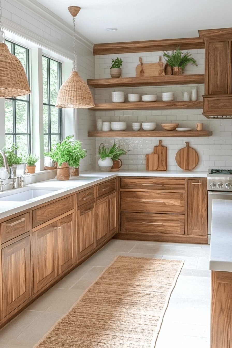 29 Dark Walnut Kitchen Cabinets That Bring Natural Richness Home ...