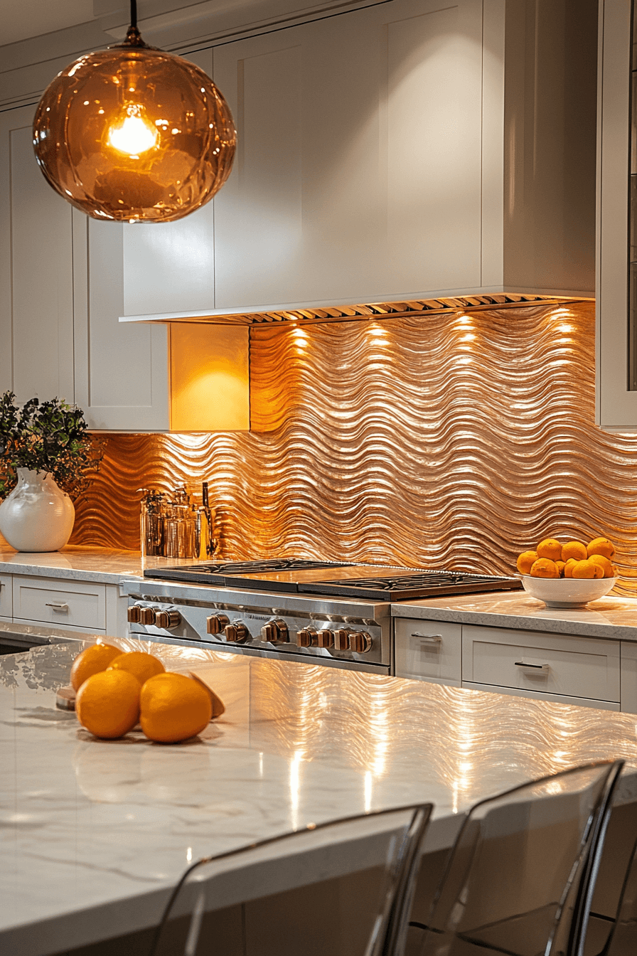 29 Copper Backsplash Kitchen Designs That Make Kitchens Sparkle ...