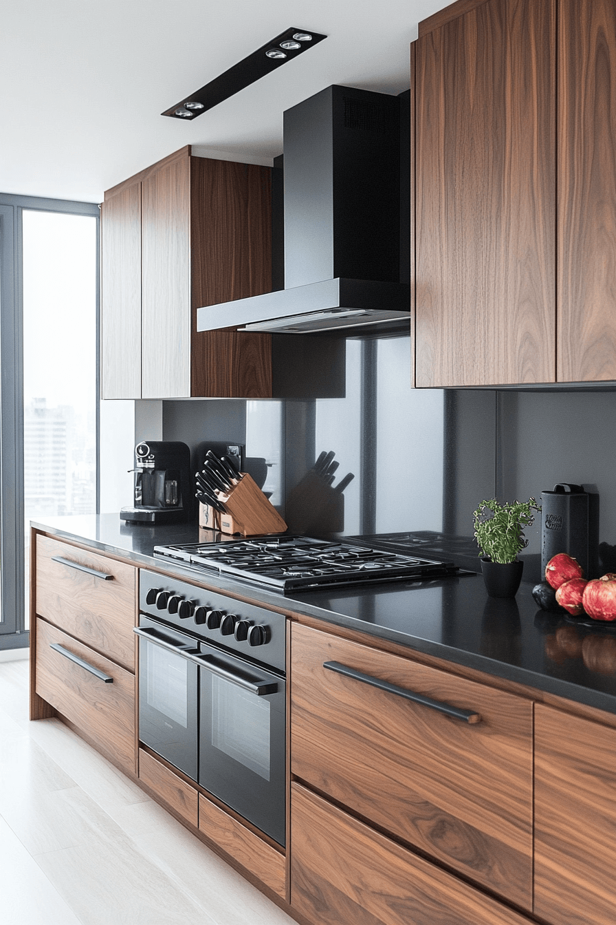 29 Dark Walnut Kitchen Cabinets That Bring Natural Richness Home ...