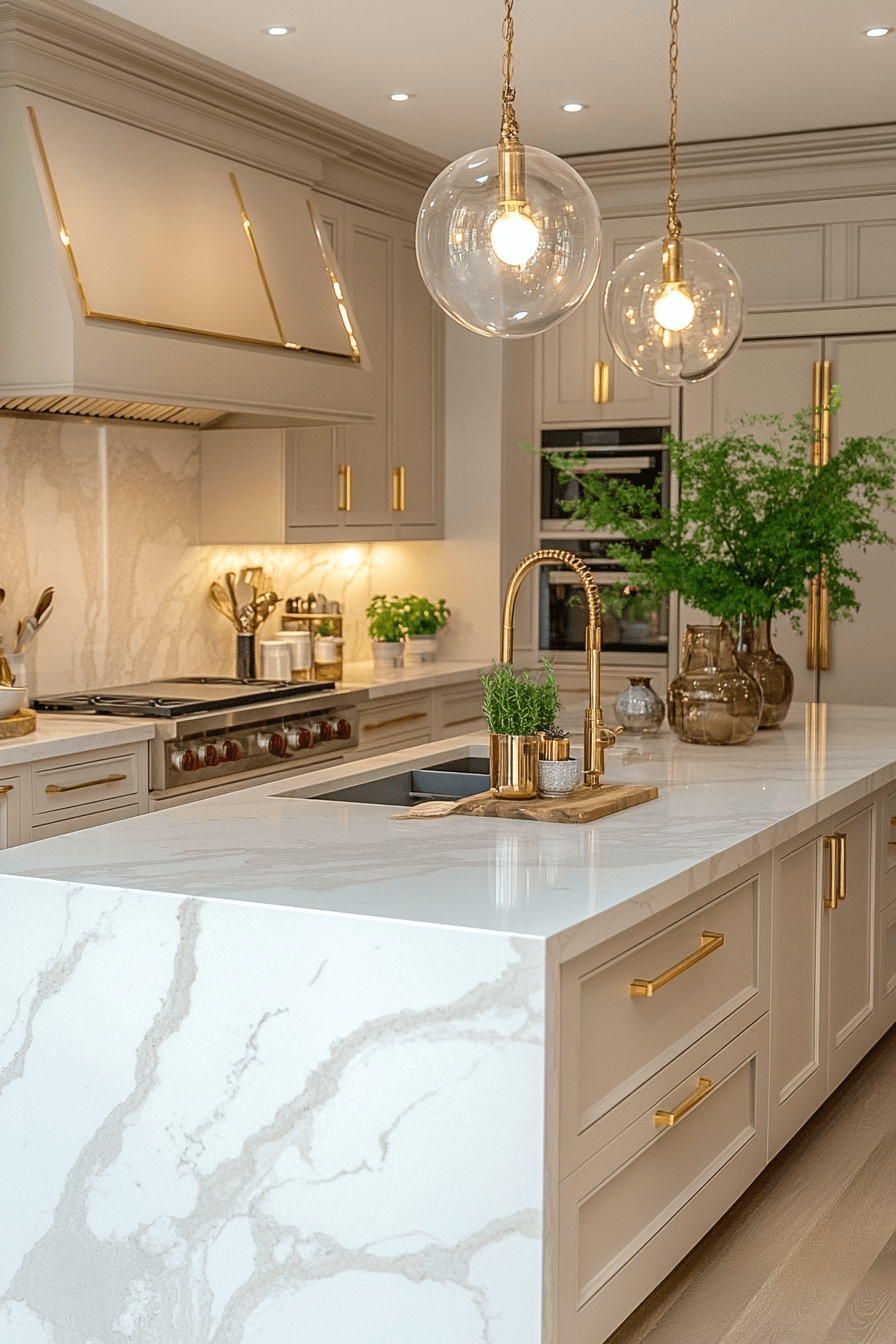 29 Alabaster Kitchen Cabinets That Make Kitchens Glow - Courtneys World