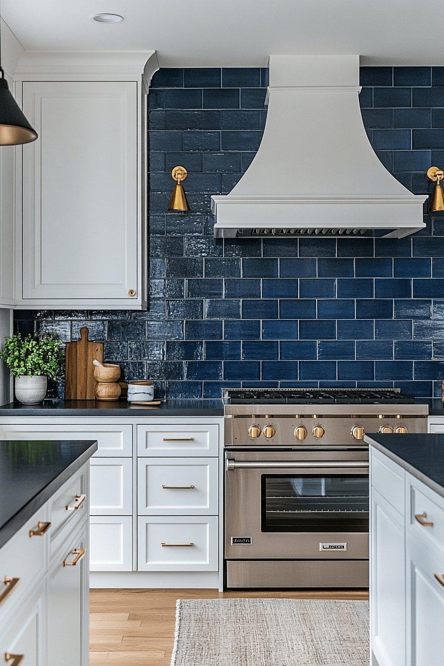 29 Blue Backsplash Kitchen Ideas That Feel Cool And Inviting ...