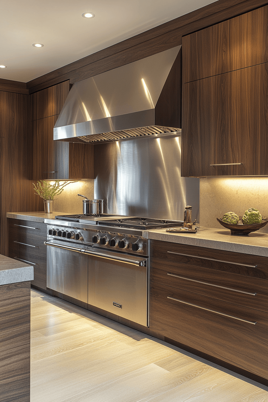 29 Dark Walnut Kitchen Cabinets That Bring Natural Richness Home ...