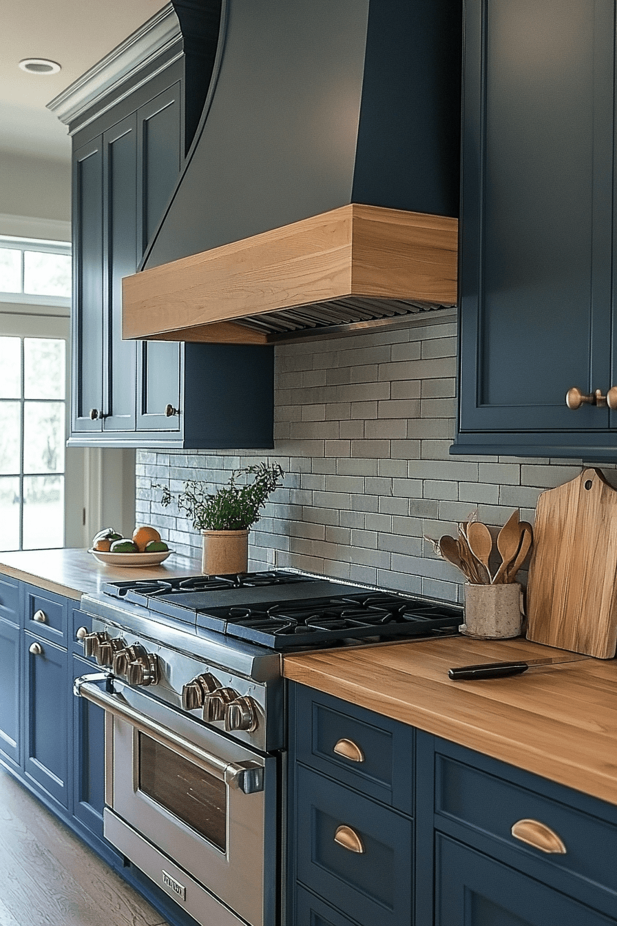 29 Slate Blue Kitchen Cabinets That Elevate Everyday Kitchens ...