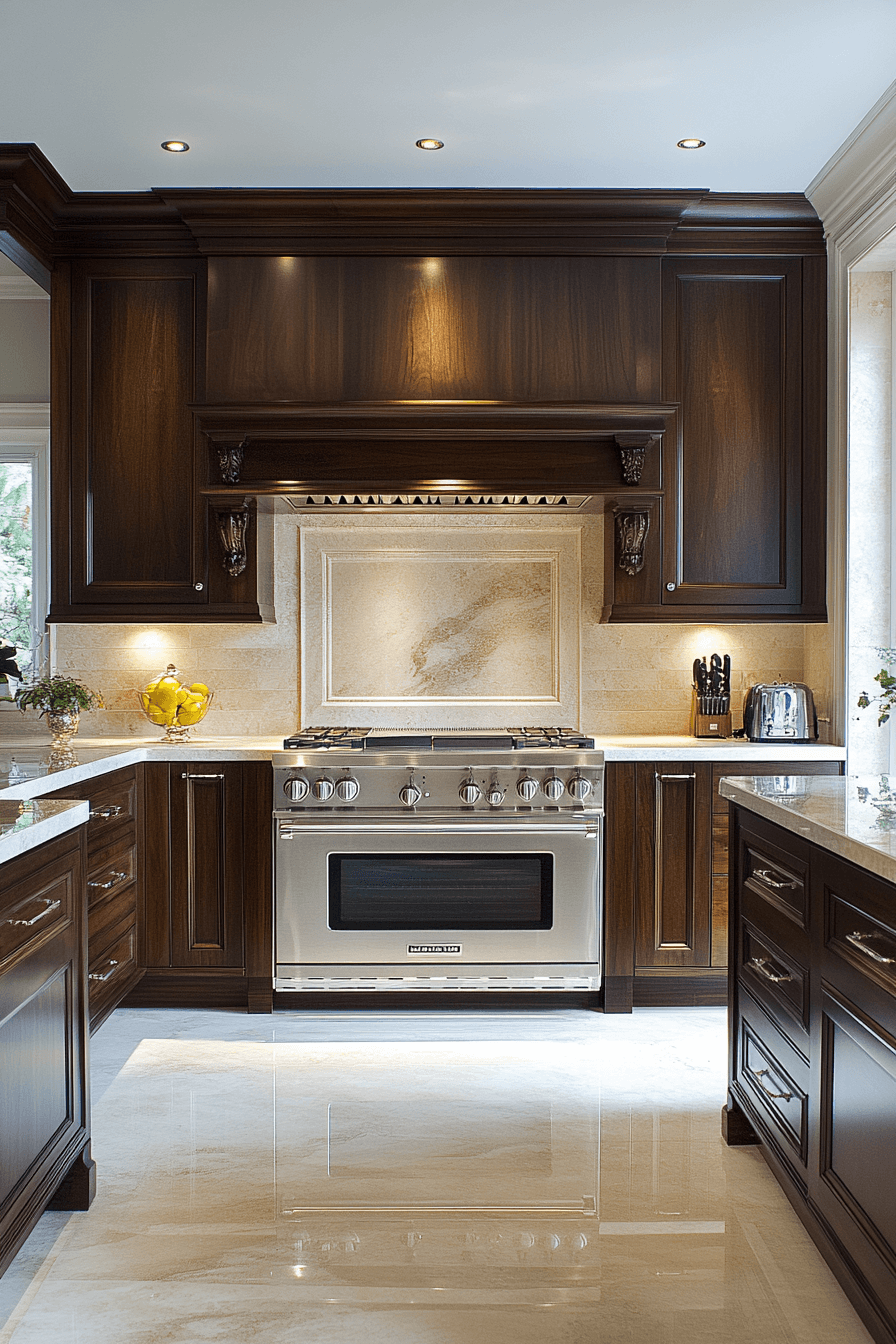 29 Dark Walnut Kitchen Cabinets That Bring Natural Richness Home ...