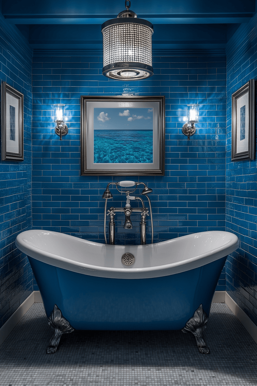 29 Jewel Tone Bathroom Designs That Spark Instant Joy - Courtneys World