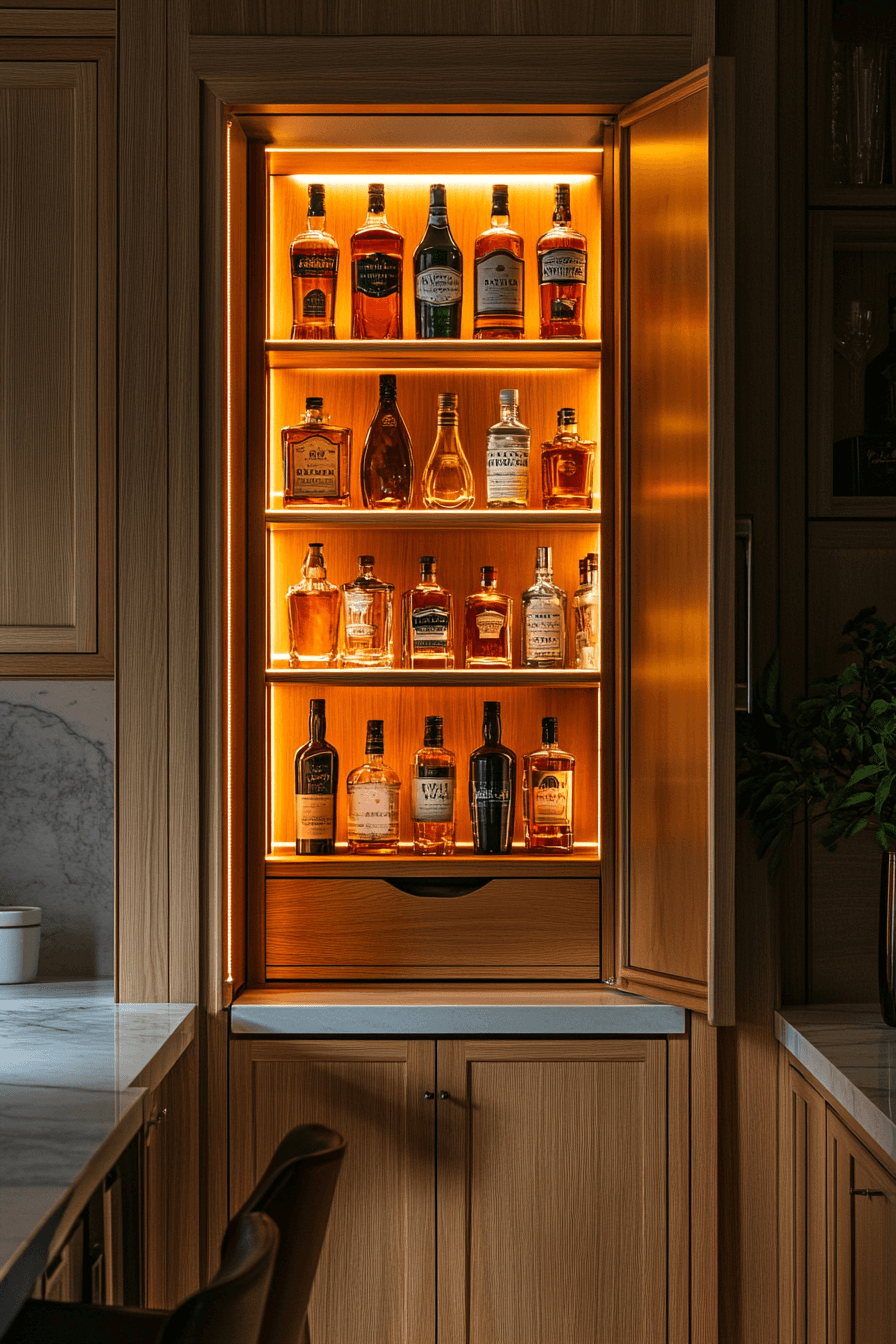 29 Mini Bar Ideas For Small Spaces That Prove Small Can Be Fun ...