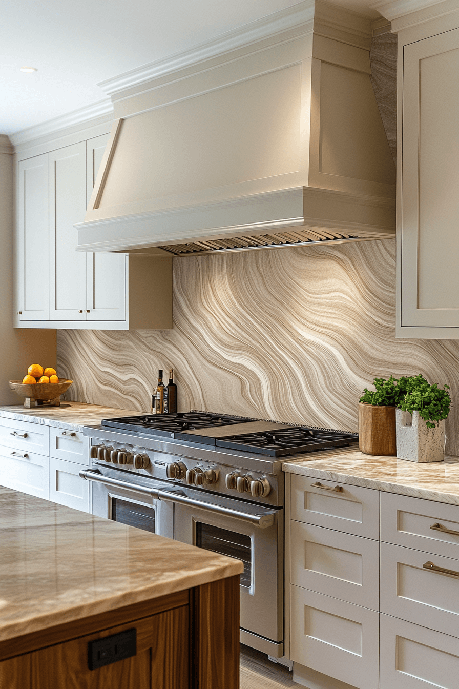 29 Neutral Backsplash Kitchen Ideas That Create A Happy Heart Of Home ...