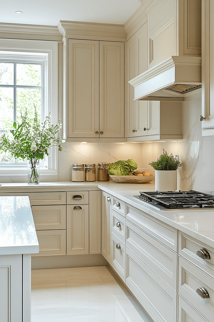 29 Alabaster Kitchen Cabinets That Make Kitchens Glow - Courtneys World