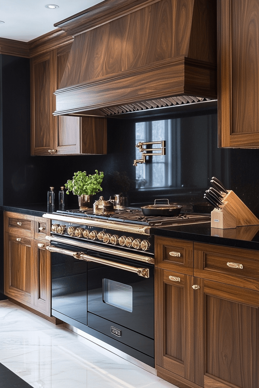 29 Dark Walnut Kitchen Cabinets That Bring Natural Richness Home ...