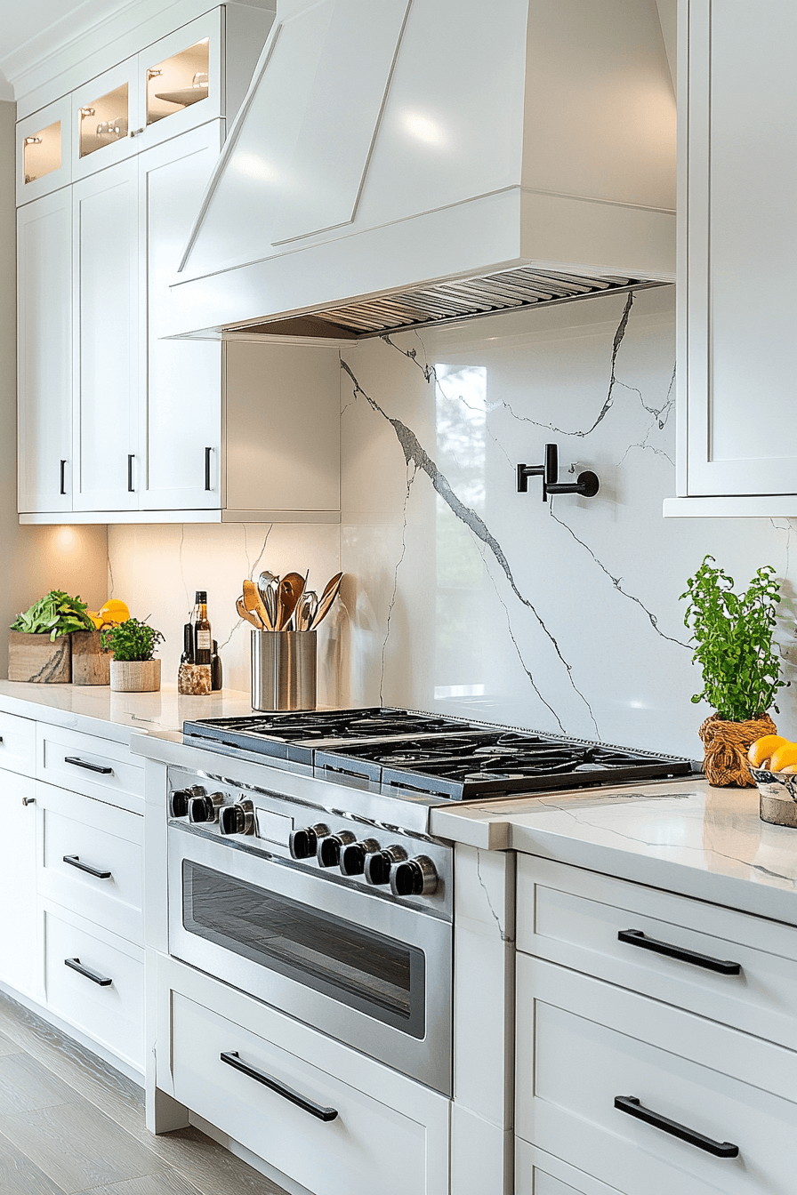 29 Alabaster Kitchen Cabinets That Make Kitchens Glow - Courtneys World