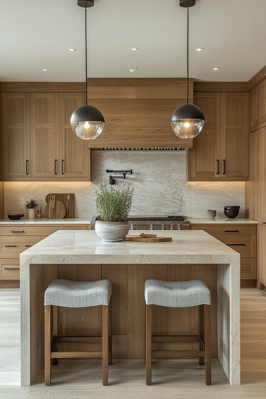 29 Red Oak Kitchen Cabinets That Feel Classic And Comfortable ...