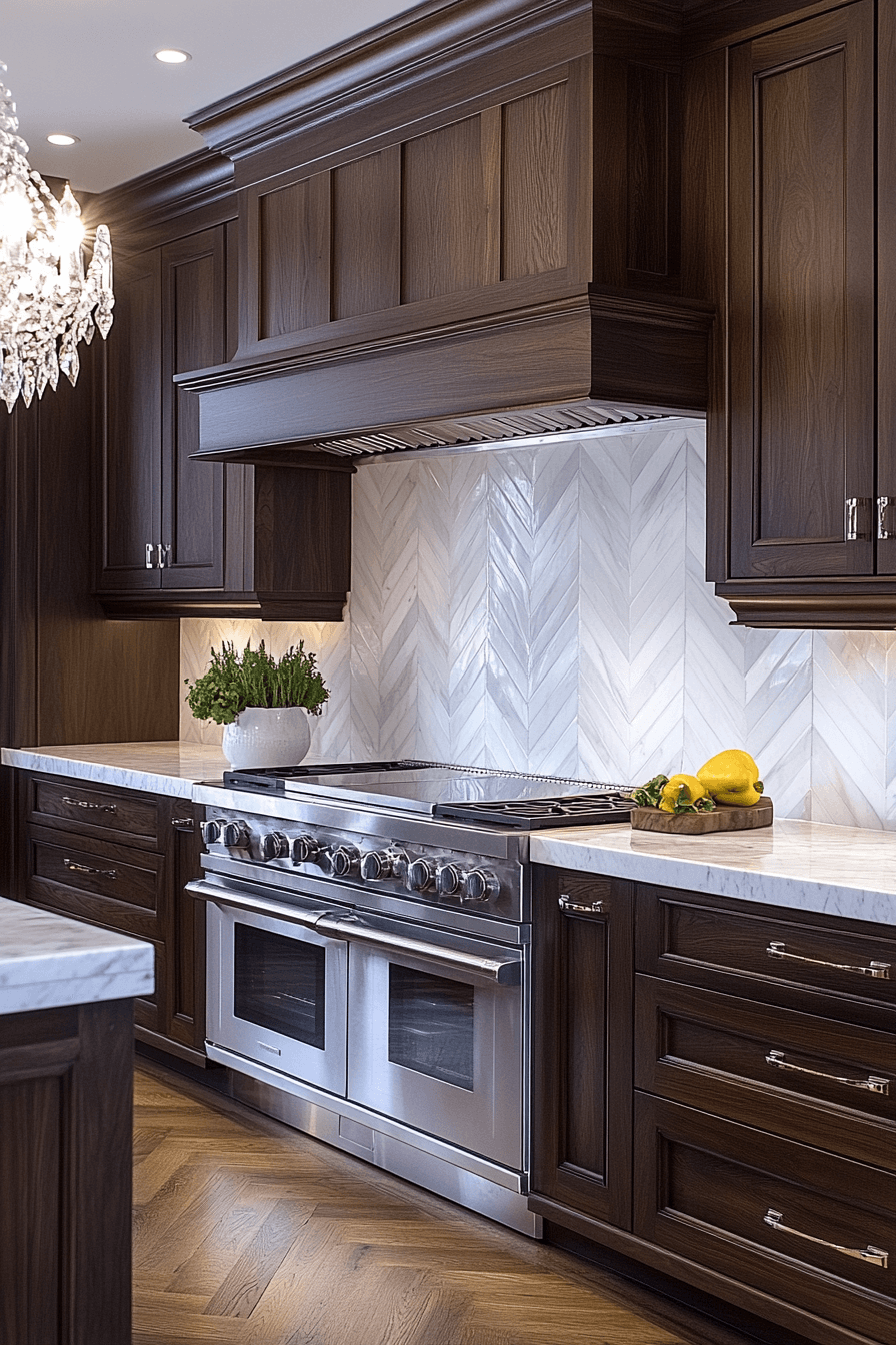 29 Dark Walnut Kitchen Cabinets That Bring Natural Richness Home ...