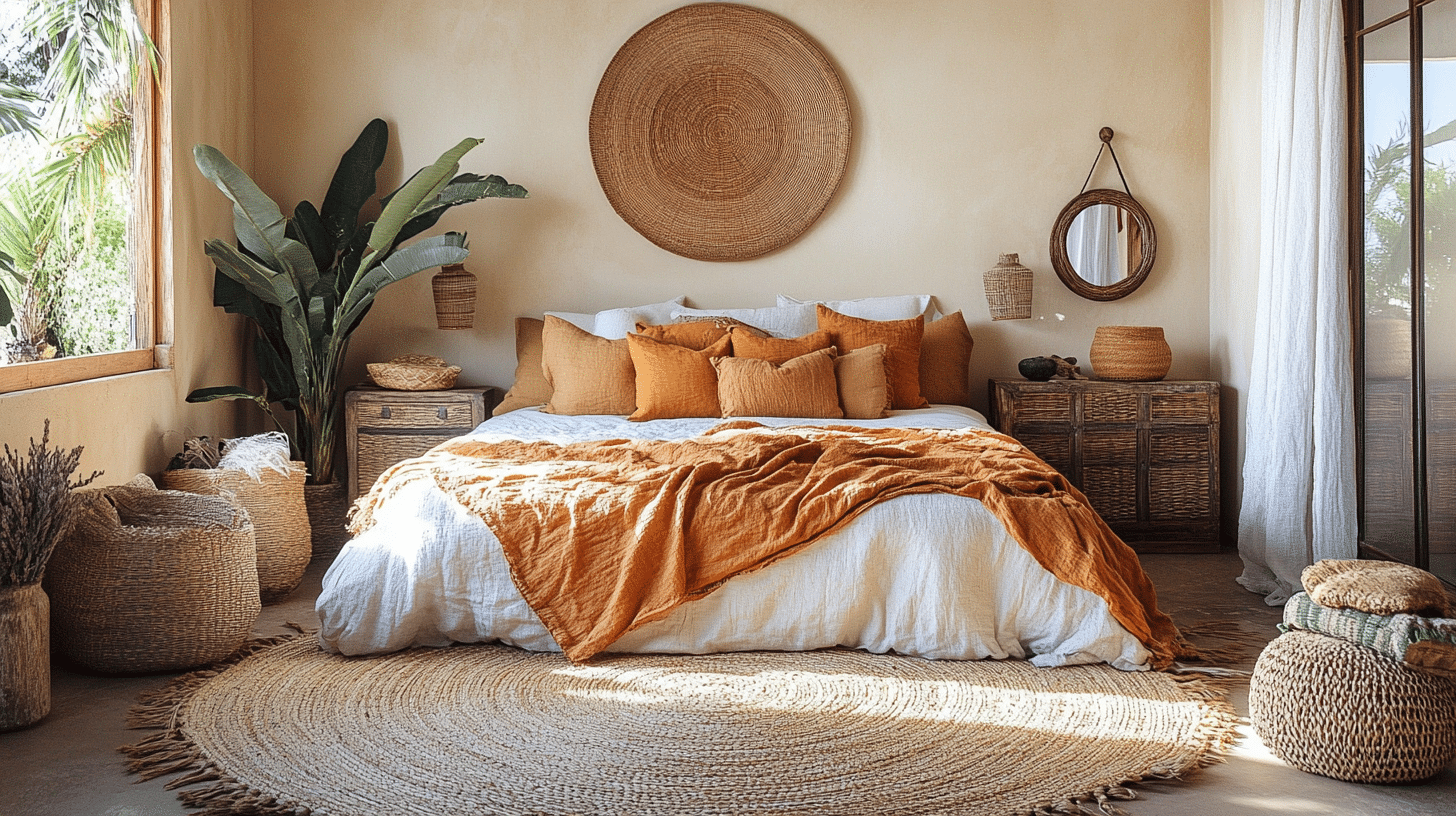 29 Rustic Boho Bedroom Ideas That Create Relaxed Beautiful Vibes ...